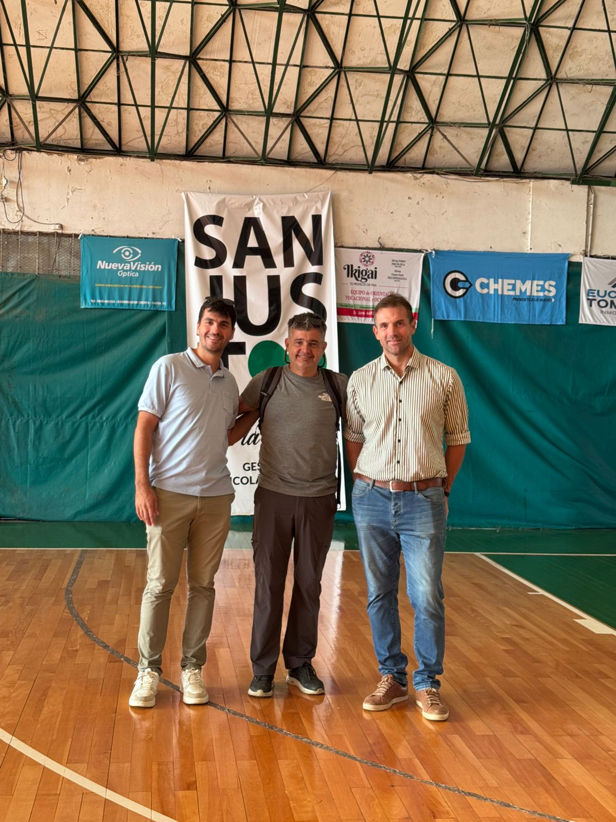 Visita al Club Sanjustino, San Justo, Santa Fe - Fundación Argentina ...
